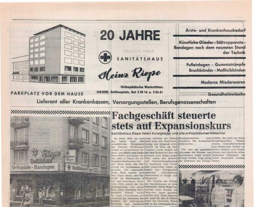Presse | Sanitätshaus Riepe